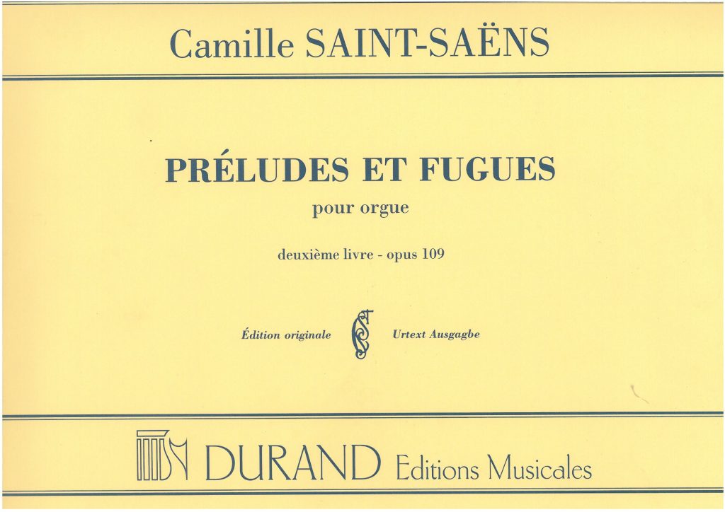Prelude & Fugue Op 109 Vol 2 - Sheet Organ Music