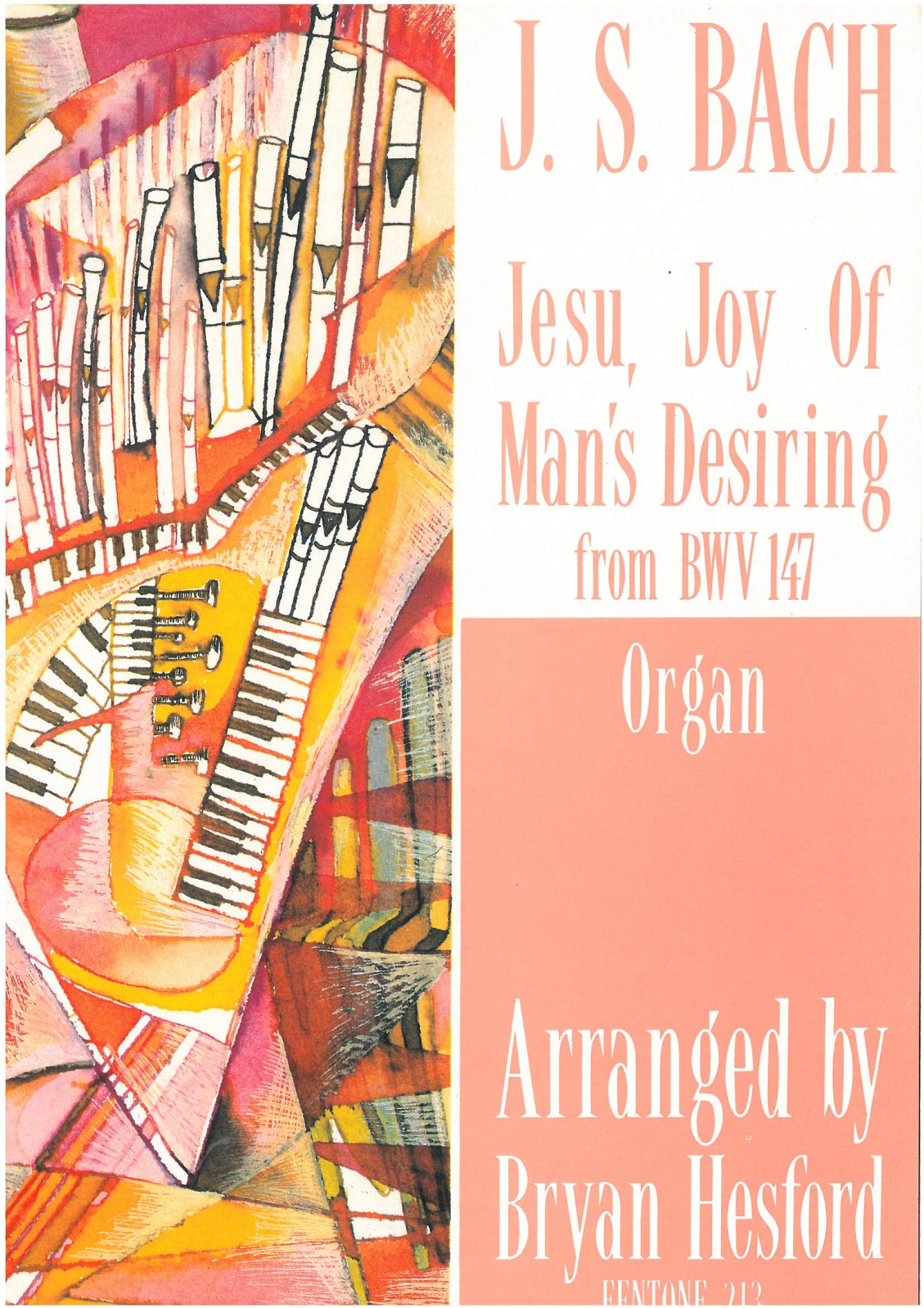 Jesu Joy of man's Desiring (BWV 147) - Sheet Organ Music