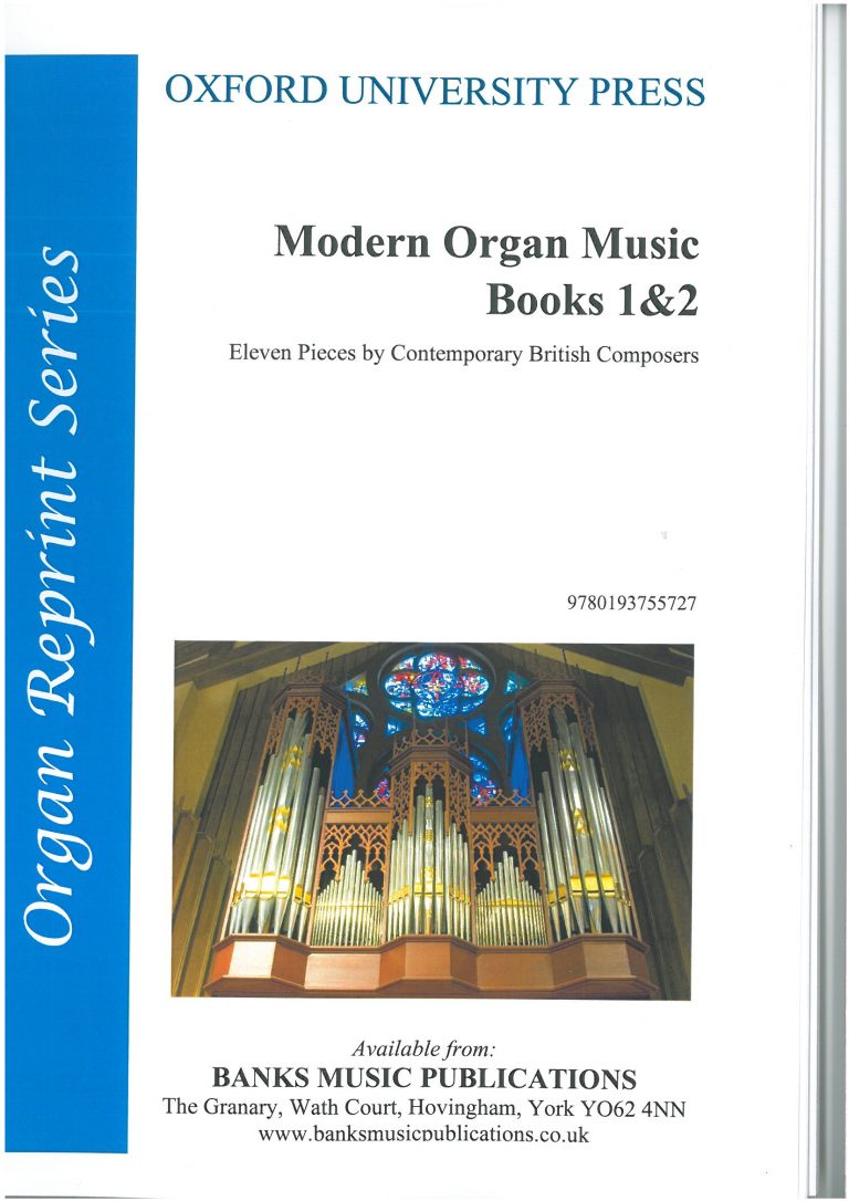 Modern Organ Music volume 1 & 2 combined - Sheet Organ Music