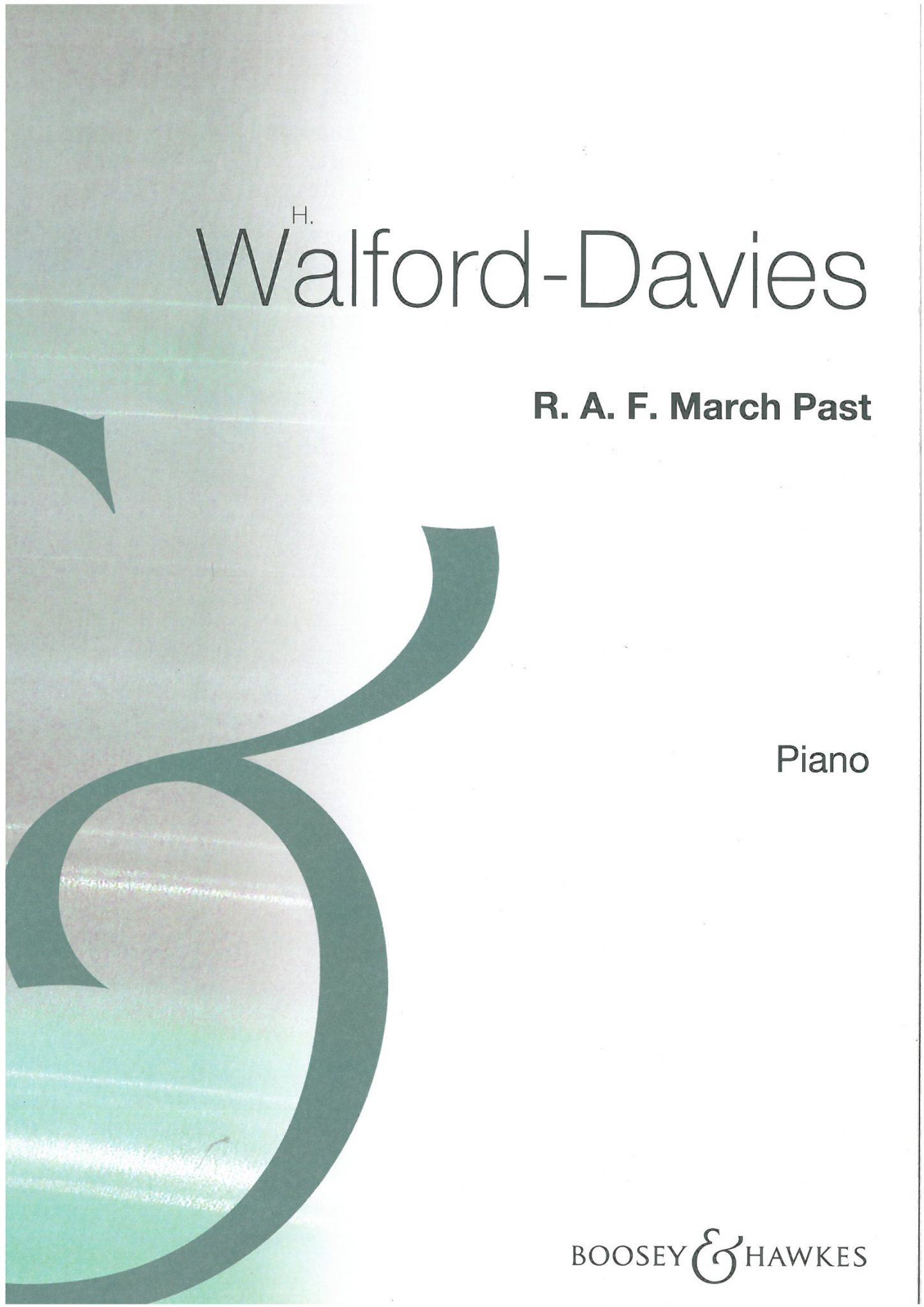 RAF March Past - Sheet Organ Music