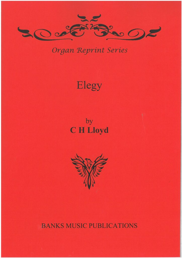 Elegy - Sheet Organ Music