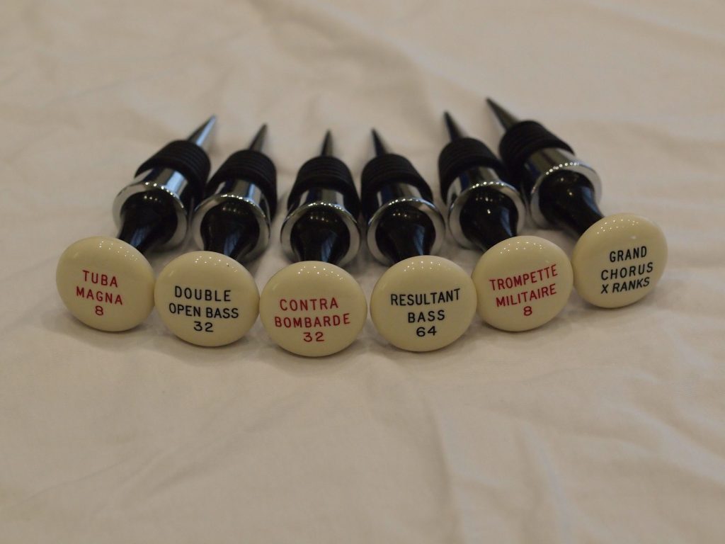Iconic wine bottle stoppers: Complete set of six with the same ...